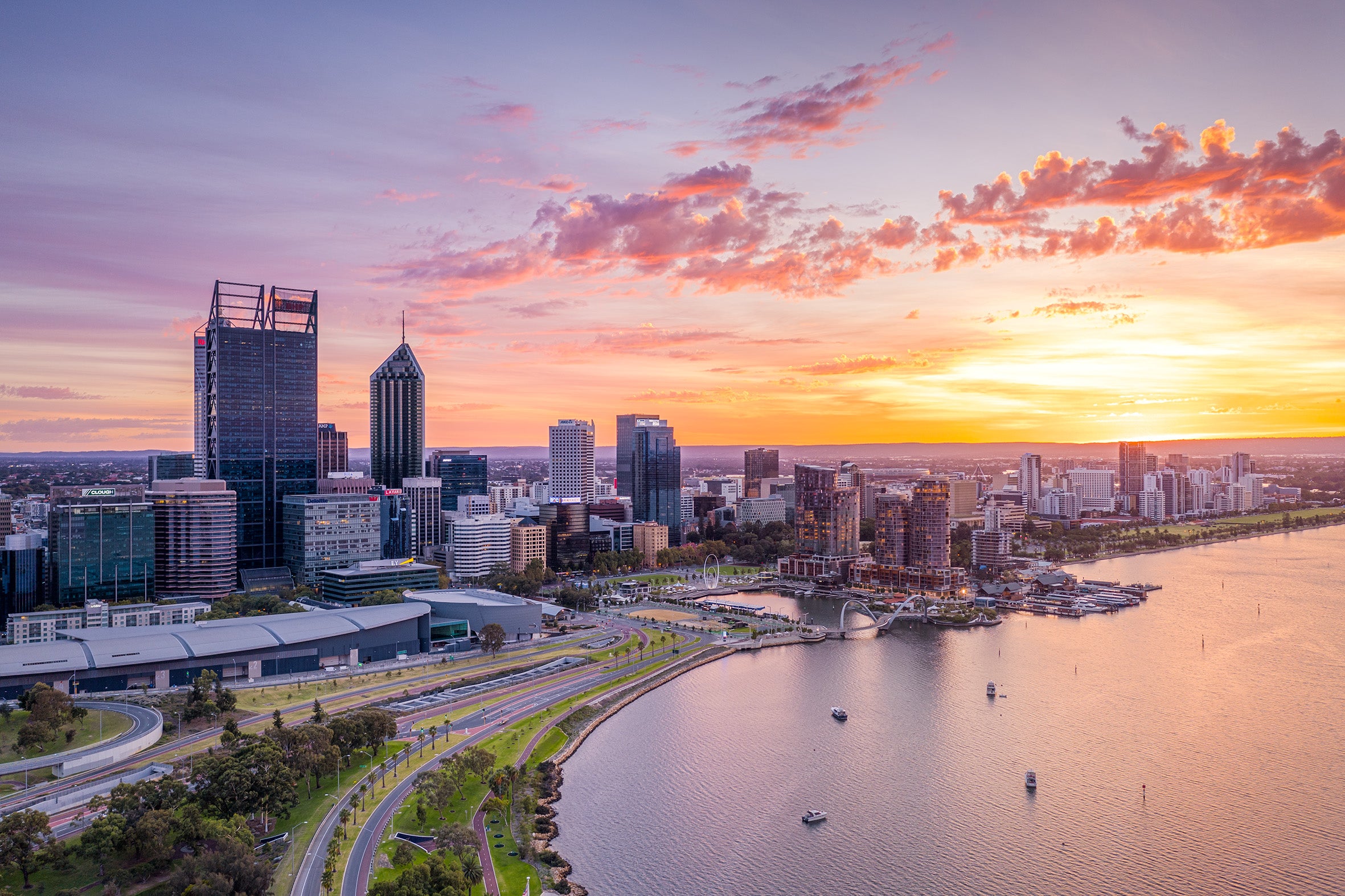 KA125 - Perth City skyline – Kane Artie Photography